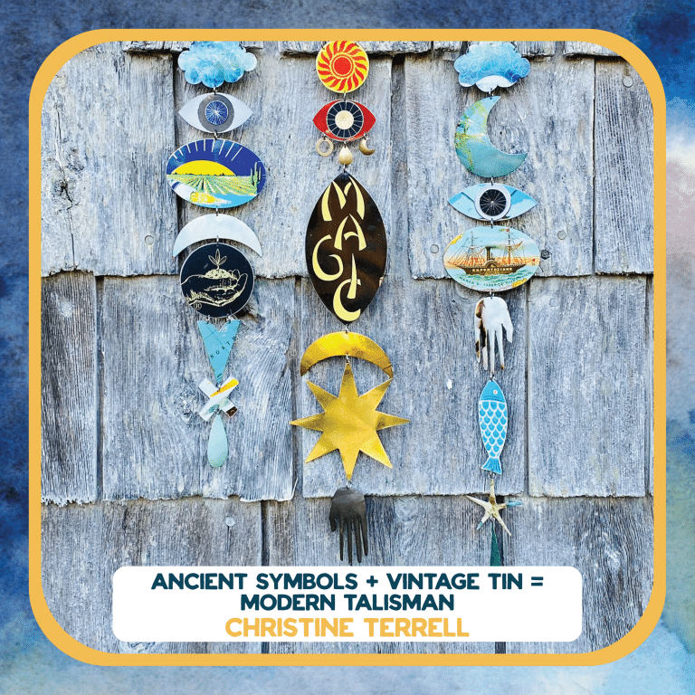 Ancient Symbols + Vintage Tin = Modern Talismans - Lucky Star Show ...